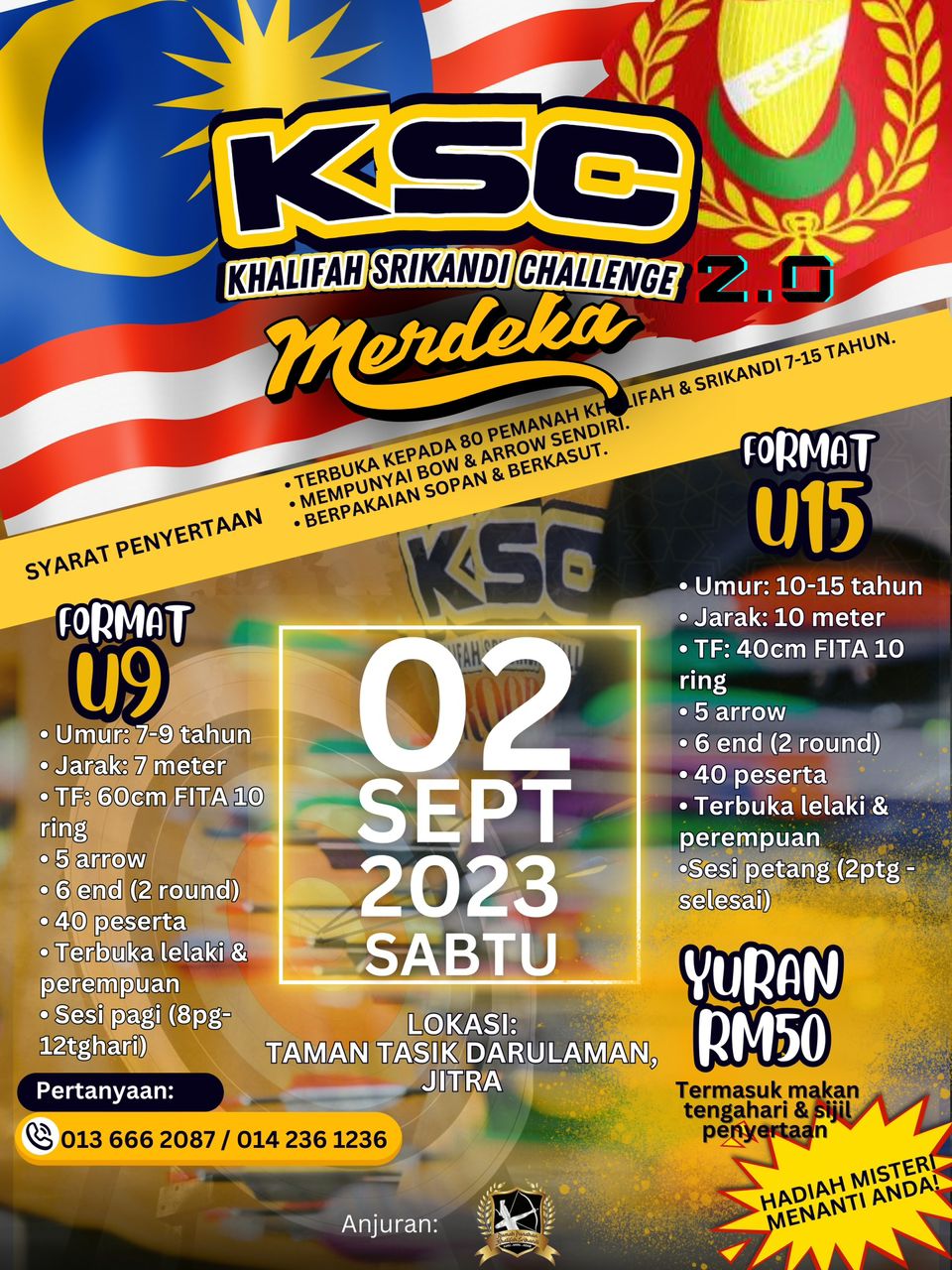 KHALIFAH SRIKANDI CHALLENGE 2.0 MERDEKA - Takwim Memanah