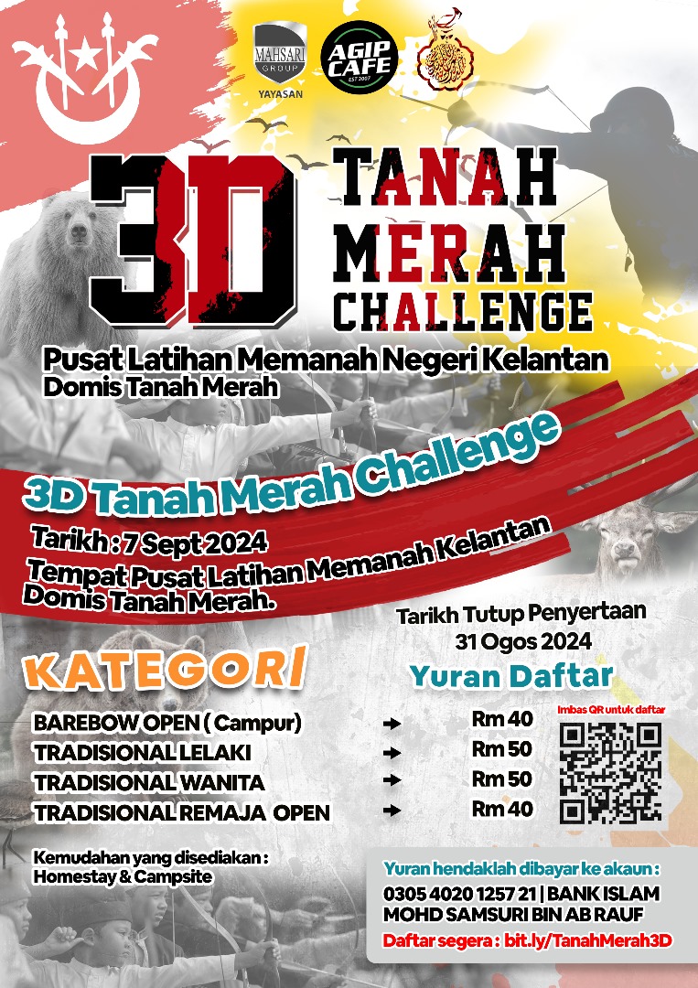 3D*HUNTING TANAH MERAH CHALLENGE - Takwim Memanah